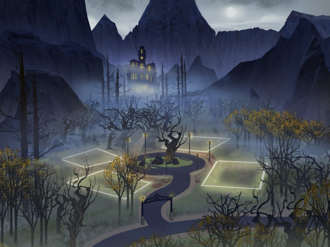 Arte conceptual del mundo Forgotten Hollow - Simlish 4