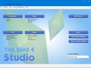 Sims 4 Studio: Un programa ideal para creadores de CC | Simlish 4