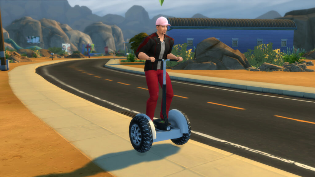 Mod: Ahora puedes usar un Segway, ATV o un Scooter en Los Sims 4