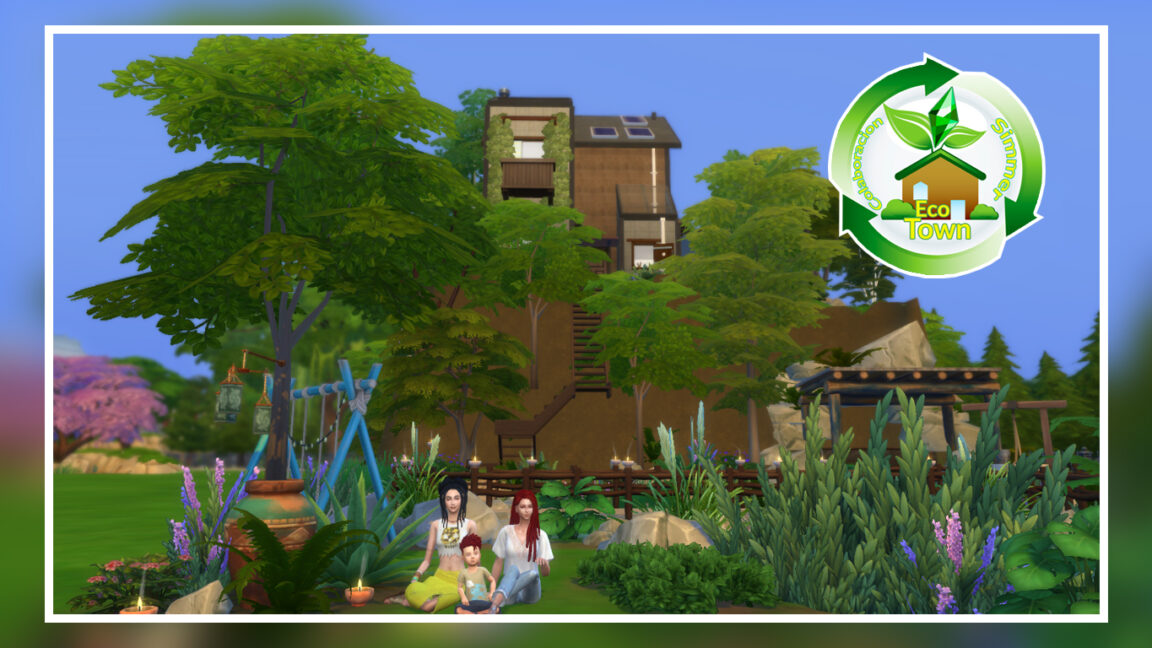¡El amor hacia el planeta! || 17 || ECO TOWN ? ??|| Los Sims 4 ...