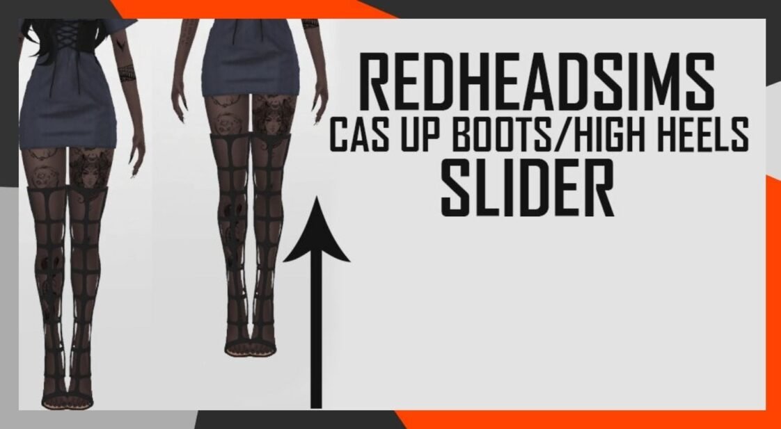 CC/Mods: Slider para zapatos con plataforma por RedHead Sims en Los ...