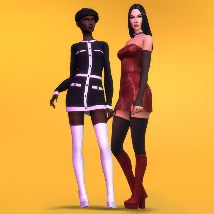 CC: Colección Sentate X Trillyke 2020 en Los Sims 4 - Simlish 4