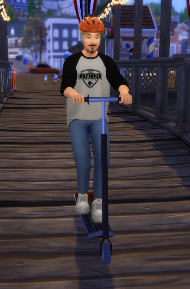 Mods: Skateboard & Scooter Mod en Los sims 4 - Simlish 4