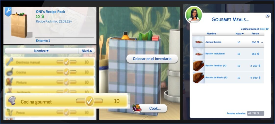 Mods: 4 Mods para agregar nuevas recetas a Los Sims 4 - Simlish 4