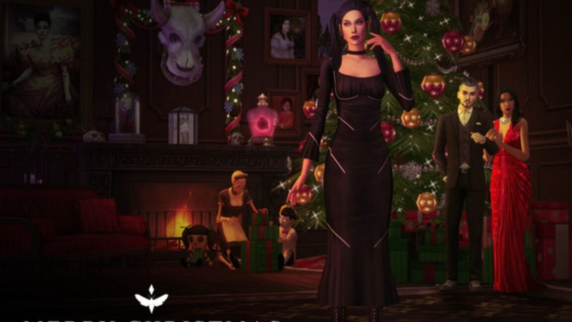 CC: "Merry Christmas Card & Gift" navidad 2021 por Sentate en Los Sims ...