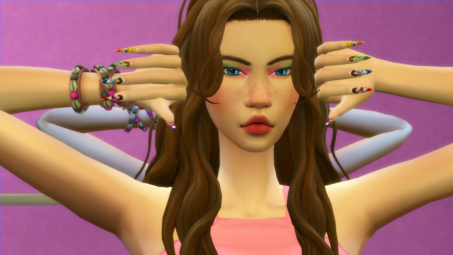 Descarga CC para Los Sims 4 | Simlish 4