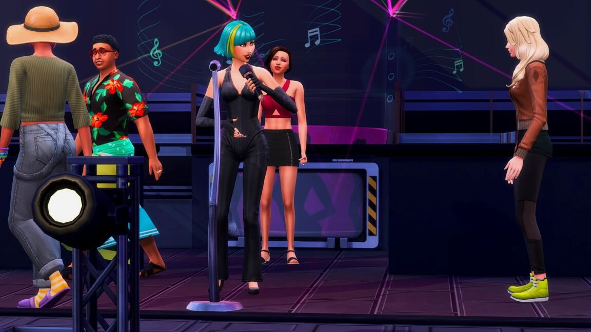 Mod: Festival de música y conciertos (por Mercuryfoam) - Simlish 4