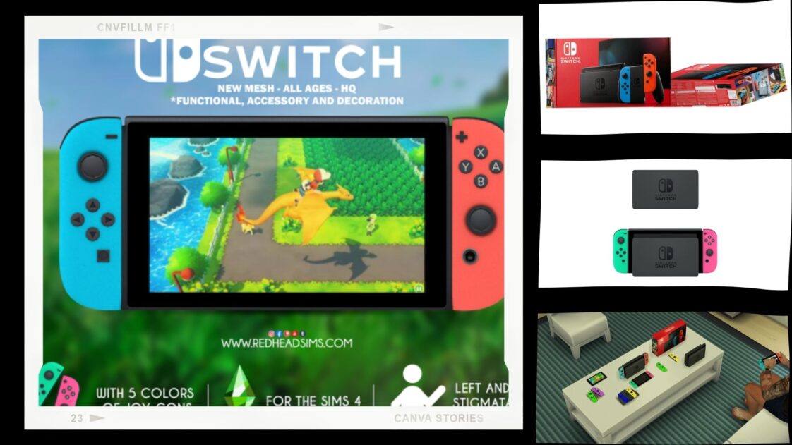 Mod: Los Sims pueden jugar con la Nintendo Switch - Simlish 4