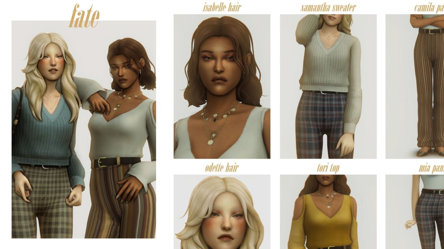 CC: "Fate Collection" que nos deparara el destino en Los Sims 4 | Simlish 4