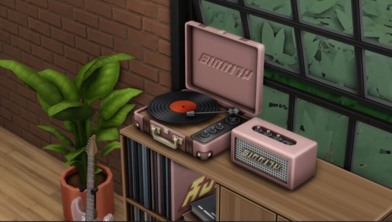 CC: Set de muebles de música «Simmify music nook» creado por Myshunosun ...