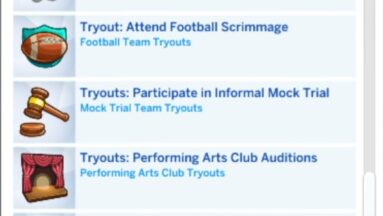 Mod: Dynamic Teen Life para Los Sims 4 | Simlish 4