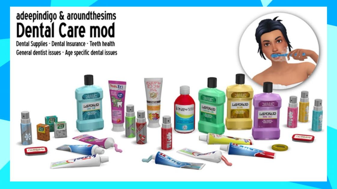 Dental Care Mod Sims 4 - Simlish 4