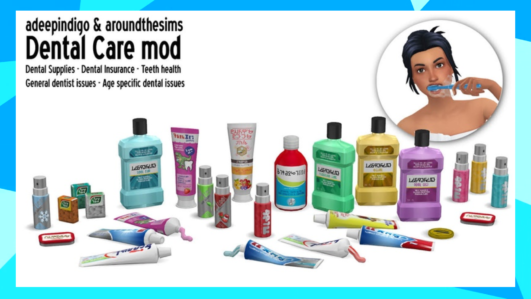 Dental Care Mod Sims 4 | Simlish 4