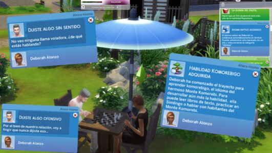 Mod: Realismo idiomático para Sims - Language Barriers por Frankk para ...