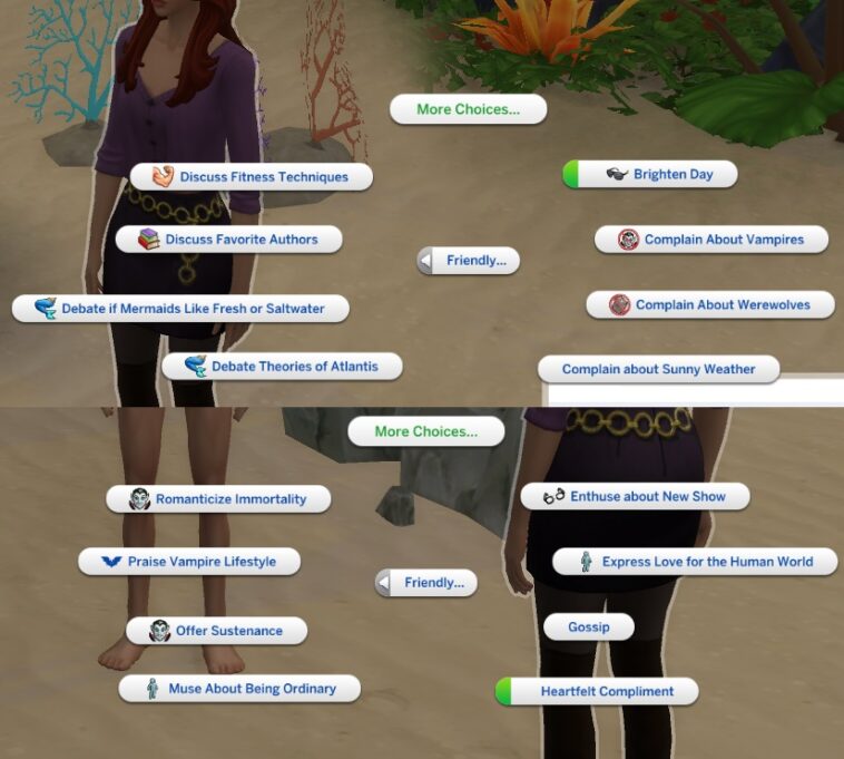 Mod: Preferencias respecto a Sims Ocultos por Spinning Plumbobs para ...