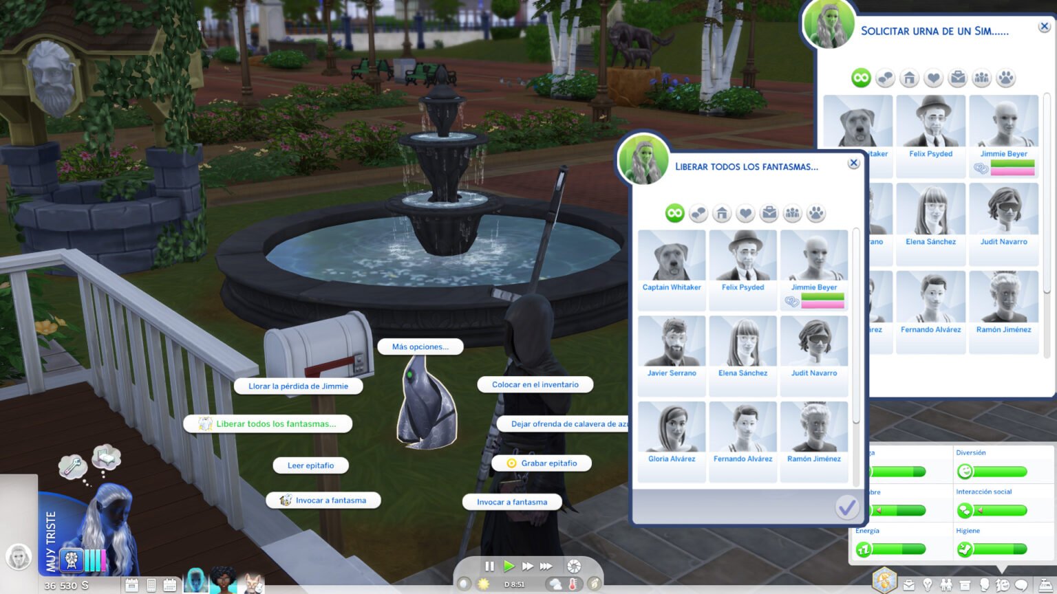 Mod: Recuperar fantasmas o perderlos por LittleMsSam para Los Sims 4 ...