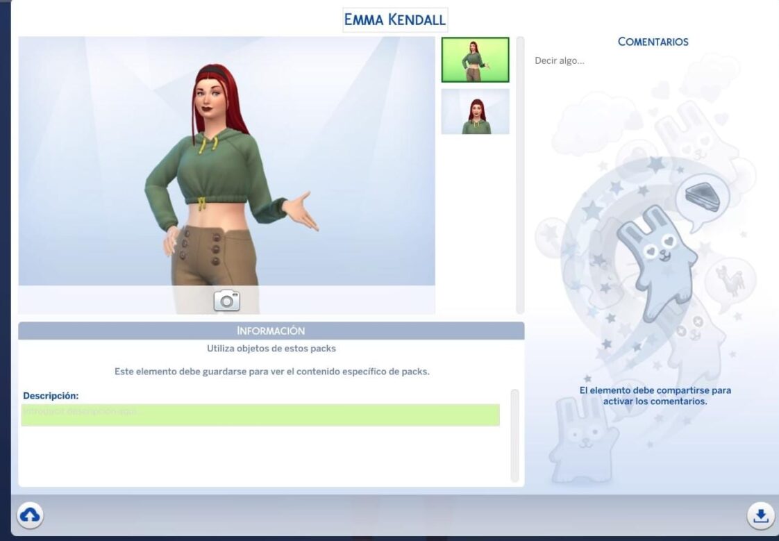 Reto: Crear un Sim en base a filtros de Tik Tok en Los Sims 4 - Simlish 4