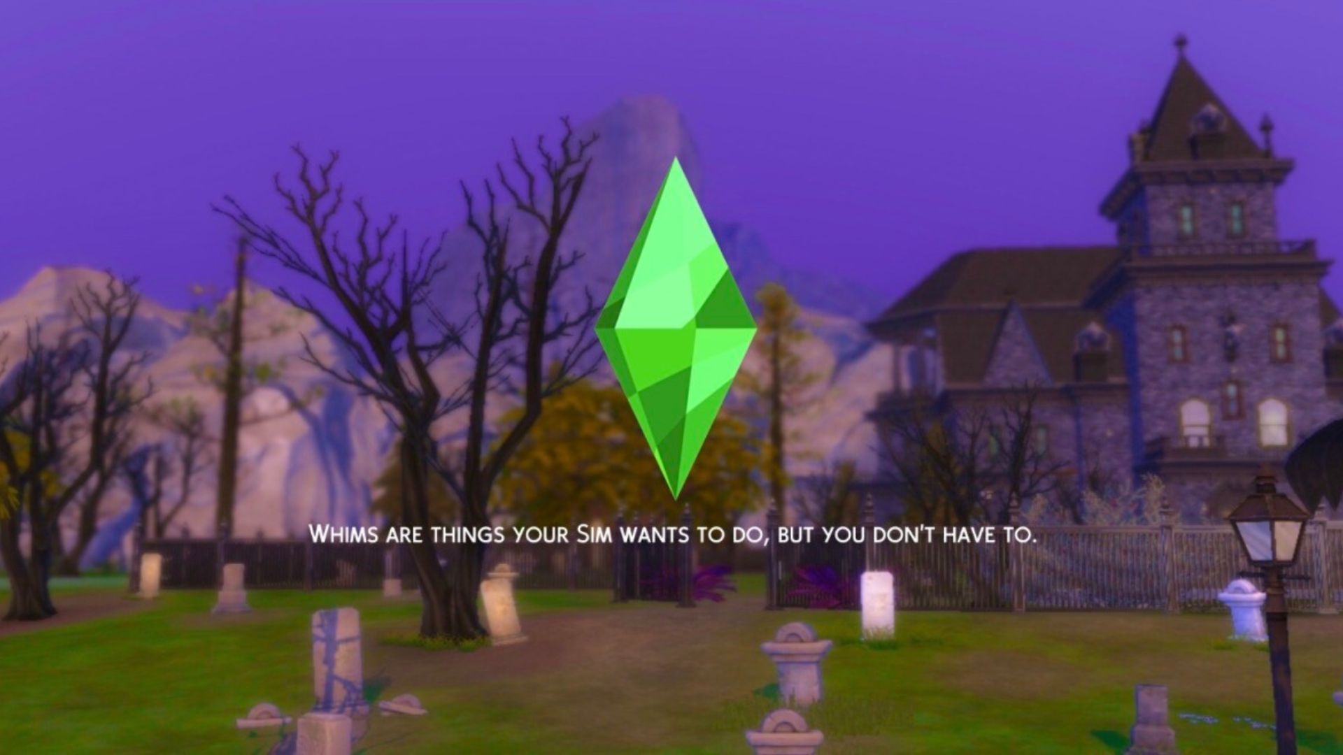 Halloween Loading Screen para Los Sims 4 - Simlish 4