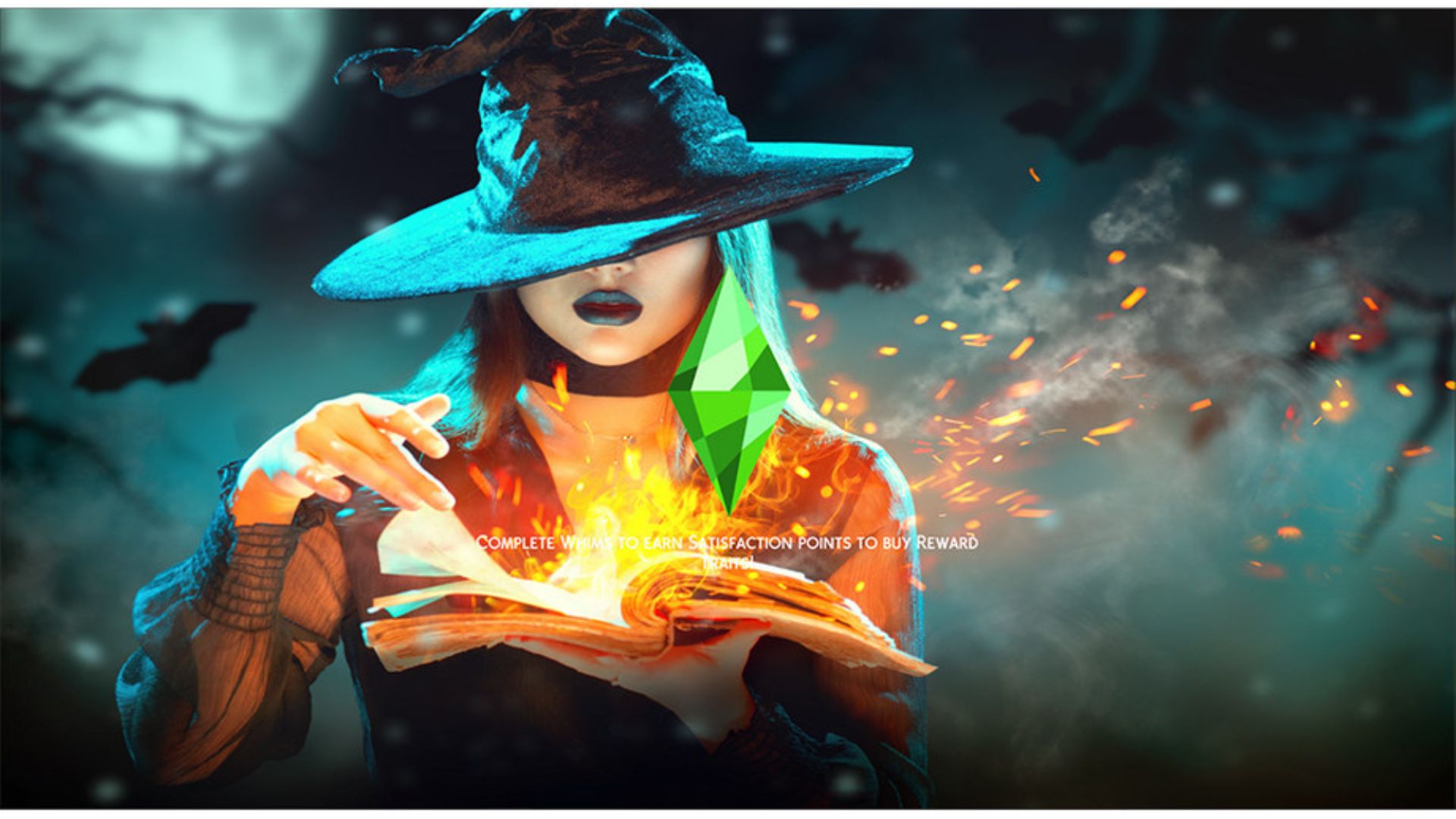 Halloween Loading Screen para Los Sims 4 - Simlish 4