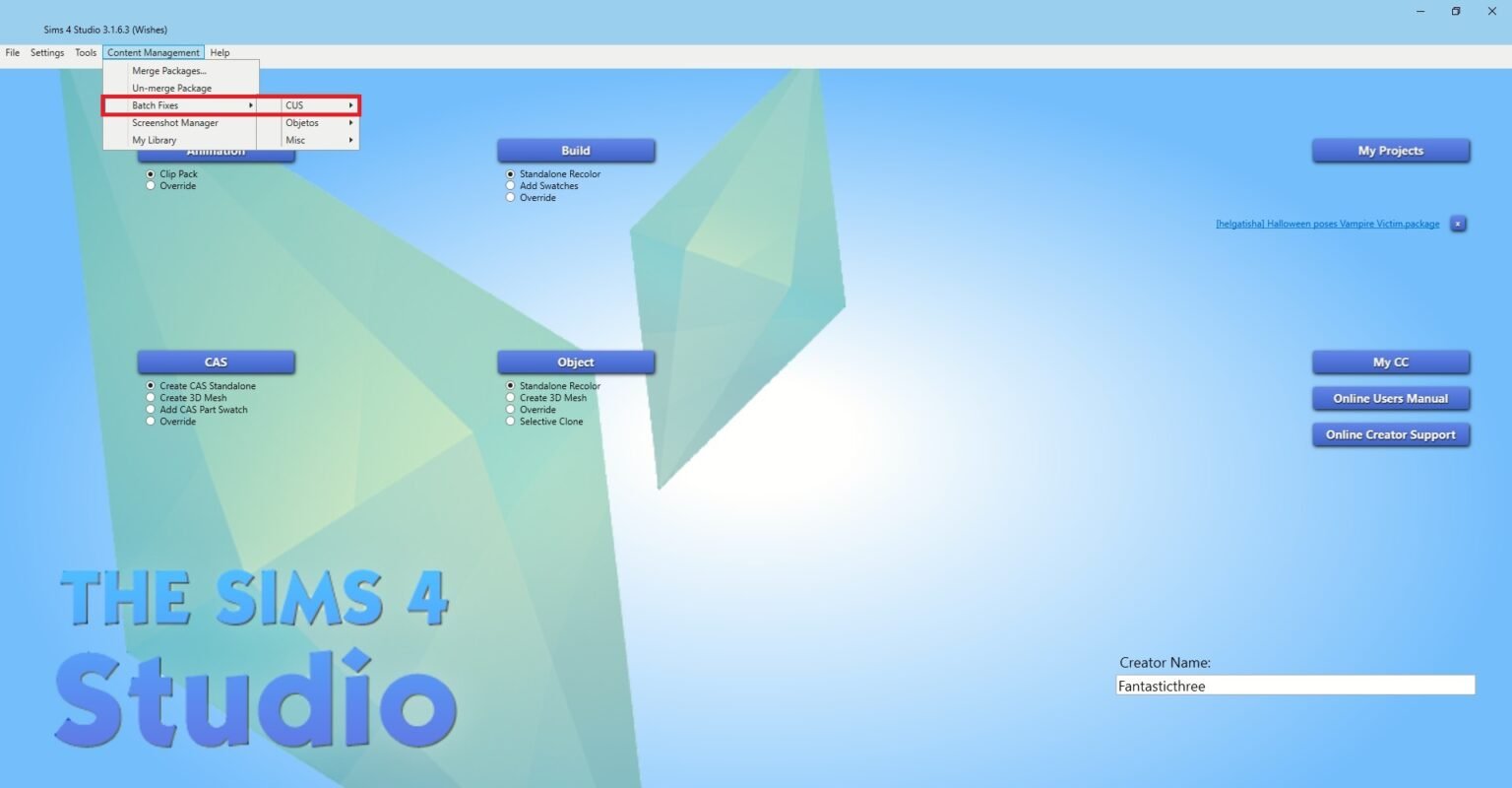 Tutorial: Reparar error 532 en Los Sims 4 con el Sims 4 Studio - Simlish 4