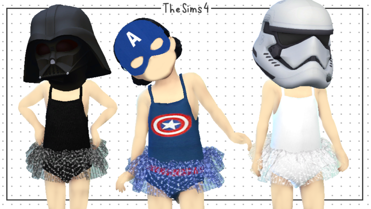 CC: disfraces de Halloween para infantes en Los Sims 4 - Simlish 4