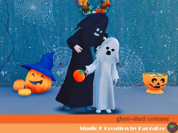 CC: Disfraces de Halloween para infantes y niños en Los Sims 4. | Simlish 4