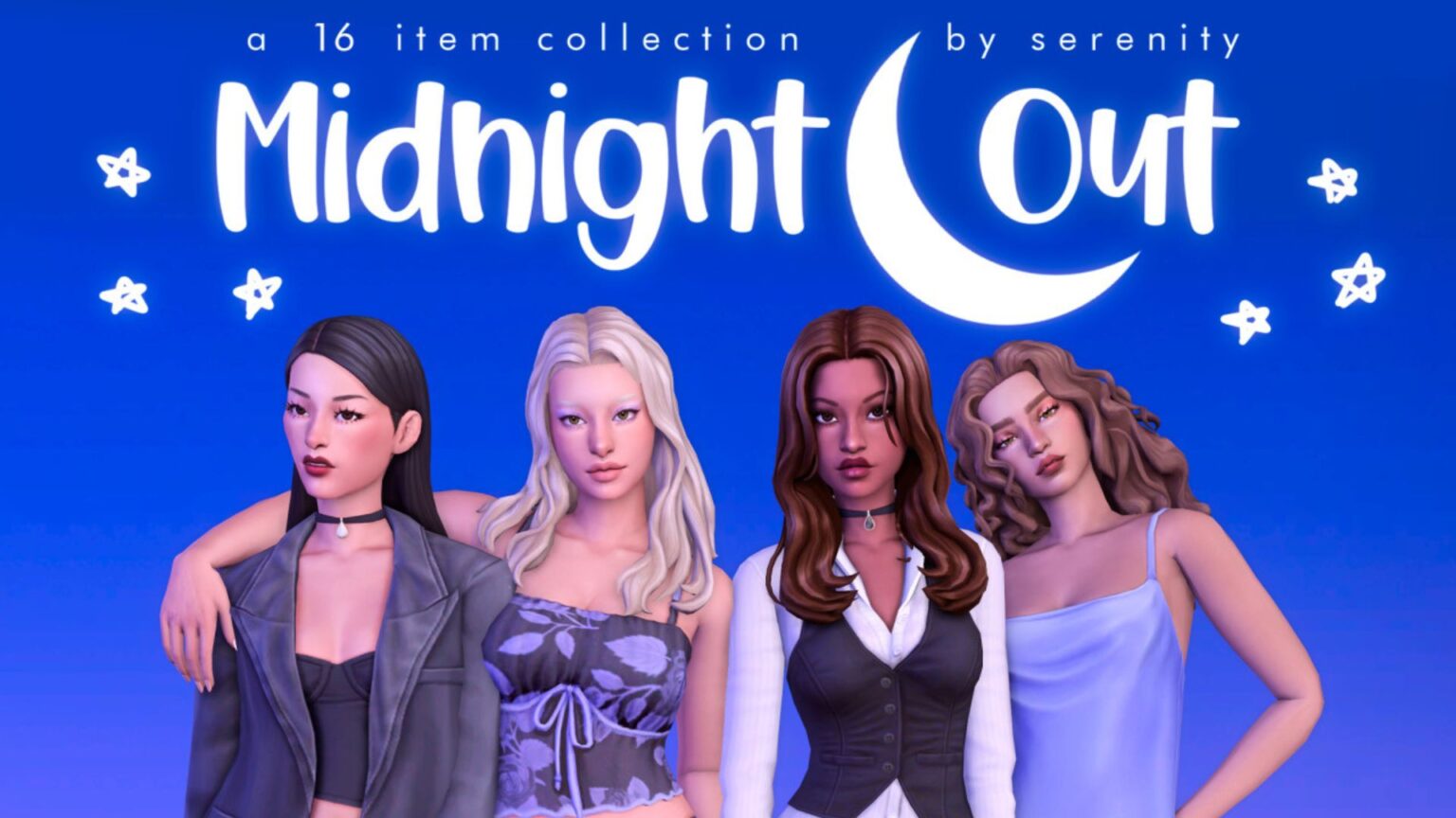 CC: "Midnight Out" en Los Sims 4 por Serenity - Simlish 4