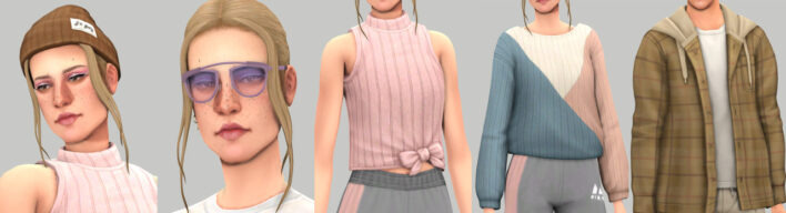 CC: "Firts fits kit adult conversion add ons" parte 2 en Los Sims 4 por ...