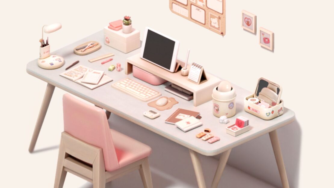 CC: Study in style de Aira | Simlish 4