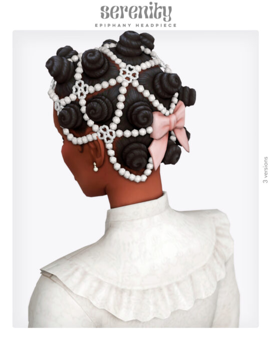 CC: "Epiphany Headpiece" en Los Sims 4 por Serenity - Simlish 4