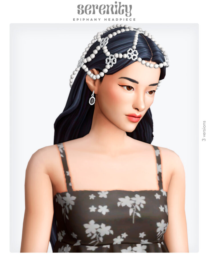 CC: "Epiphany Headpiece" en Los Sims 4 por Serenity - Simlish 4
