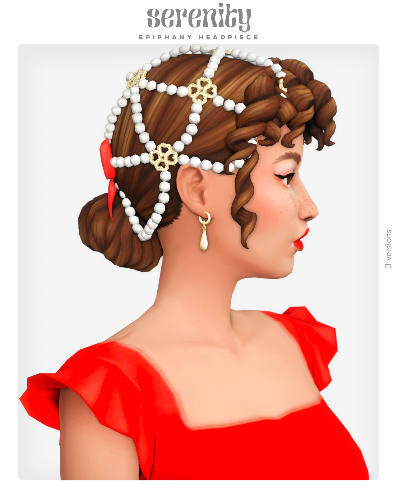 CC: "Epiphany Headpiece" en Los Sims 4 por Serenity - Simlish 4