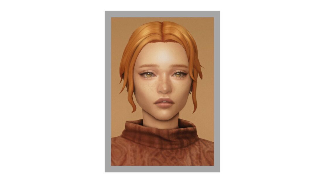 CC:"Meera Bun" en Los Sims 4 por Dogsill | Simlish 4