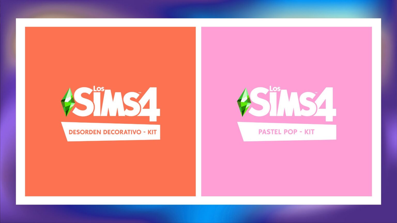 Los Sims 4 Pastel Pop Kit y Desorden Decorativo Kit ya están ...