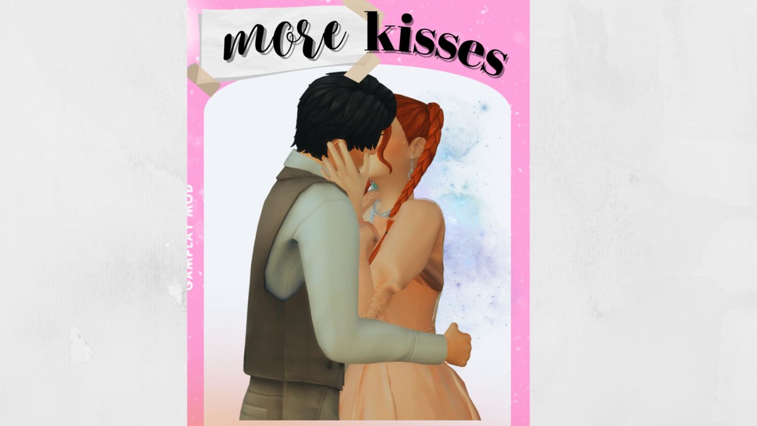 Mod: "more kisses" por Maple Bell para Los Sims 4 | Simlish 4
