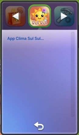 Mod: Consulta el clima de cualquier mundo Sim, con la app Clima Sul Sul ...