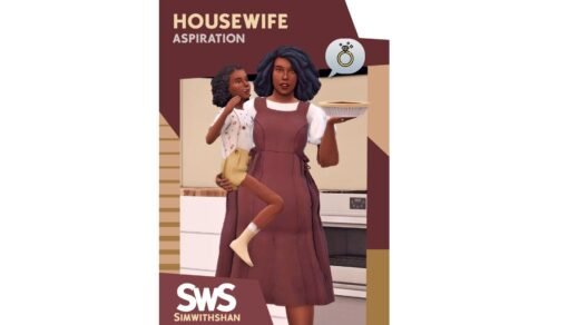 Mod: aspiración ama/o de casa por SimwithShan para Los Sims 4 - Simlish 4