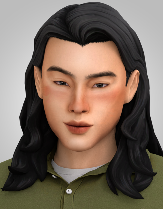 CC: “Ulrich Hair” en Los Sims 4 por Aladdin-The-Simmer - Simlish 4