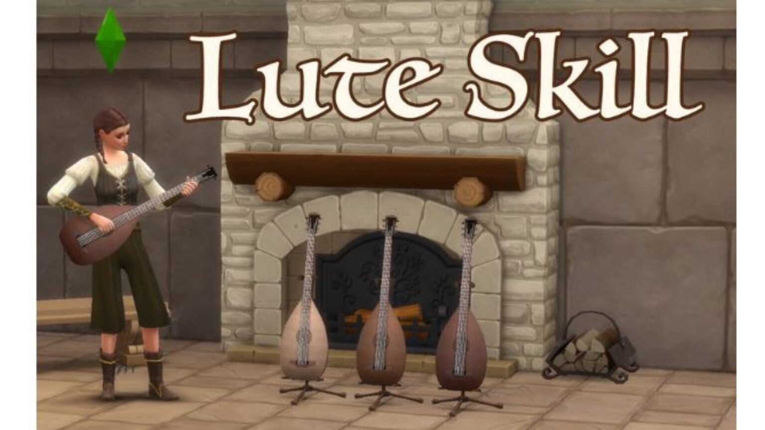 Mod: habilidad musical, el laúd, por JaneSimsten para Los Sims 4 ...