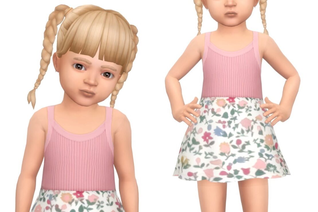 CC: "Clara" en Los Sims 4 por Powluna | Simlish 4