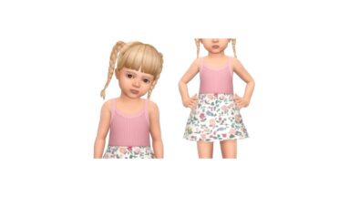 CC: "Clara" en Los Sims 4 por Powluna | Simlish 4