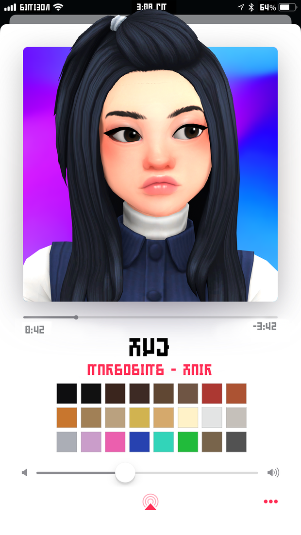 CC: "Hye Hair" en Los Sims 4 por MarsoSims - Simlish 4