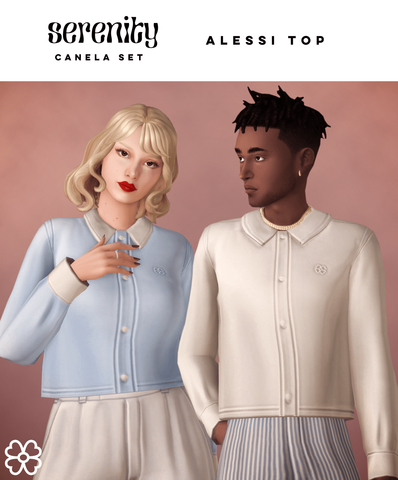 CC: "Canela Set" en Los Sims 4 por Serenity - Simlish 4