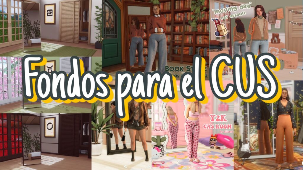 Mods: Colección de 43 fondos muy bonitos para el CUS en Los Sims 4 ...